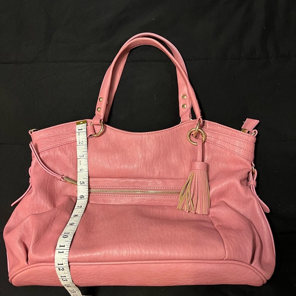 Jessica Simpson | Bags | Jessica Simpson Large Pink And Gold Tote ...